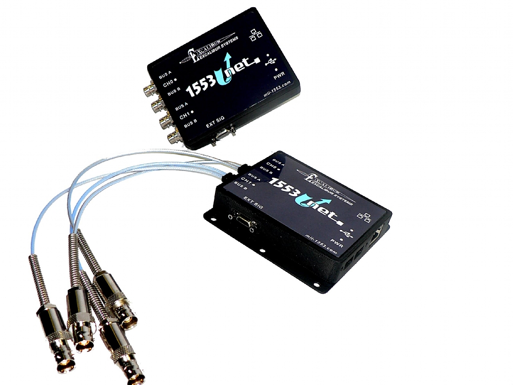 Advanced MIL-STD-1553 Adapter For USB or Ethernet | Excalibur Systems